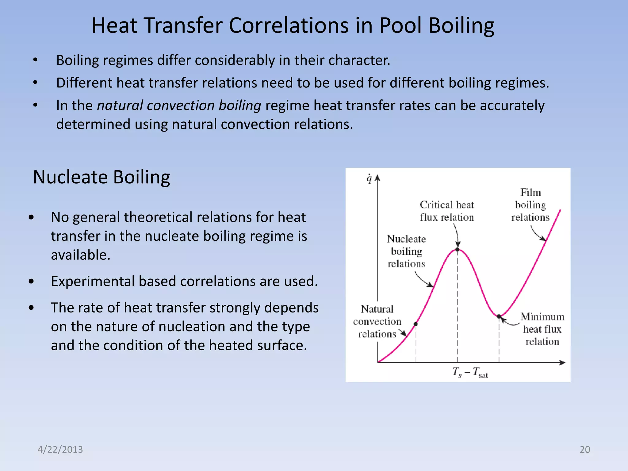 ANALYSIS OF BOILING CURVE AND FORCED CONVECTION BOILING | PPTX