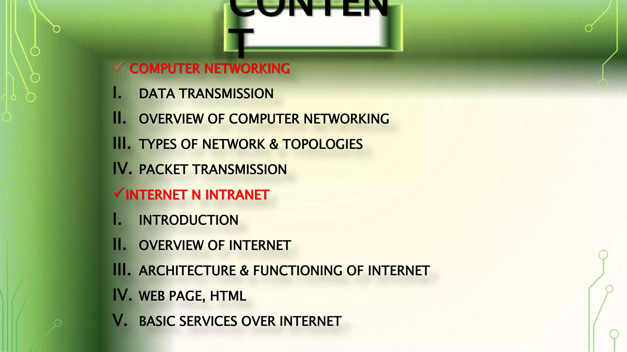Computer Networking | PPTX