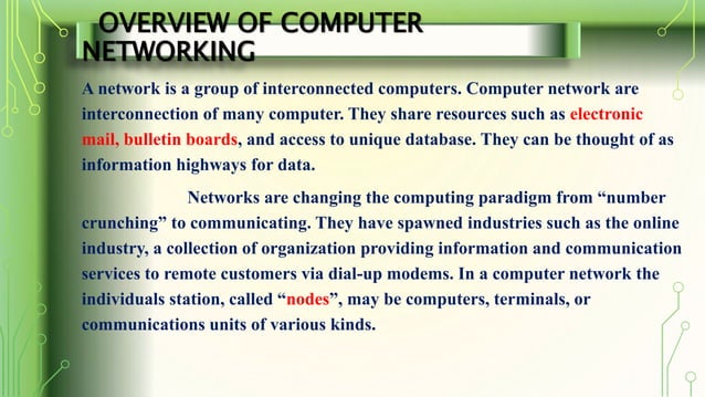 Computer Networking | PPT