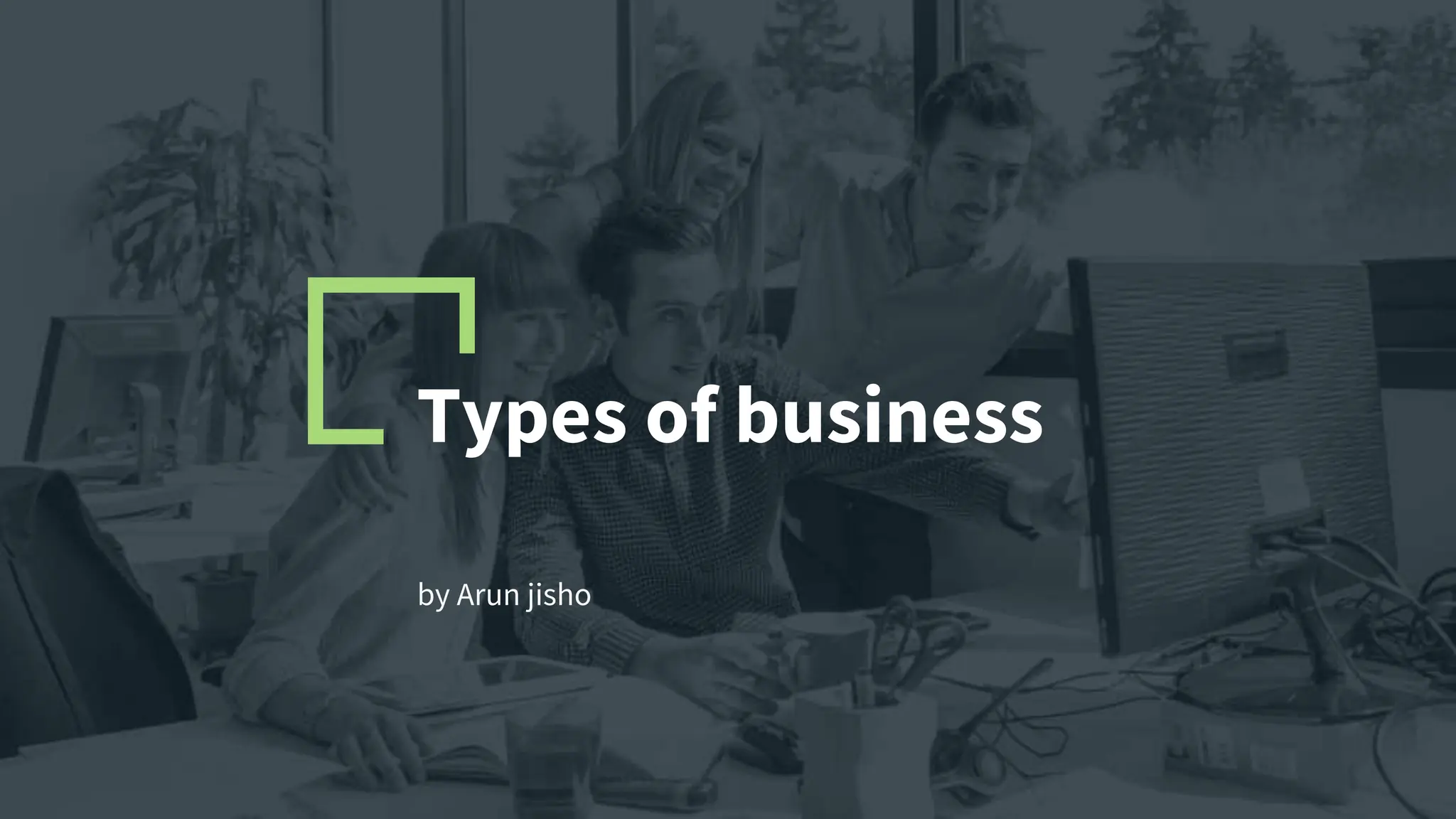 Businesses and its type explained in .pptx