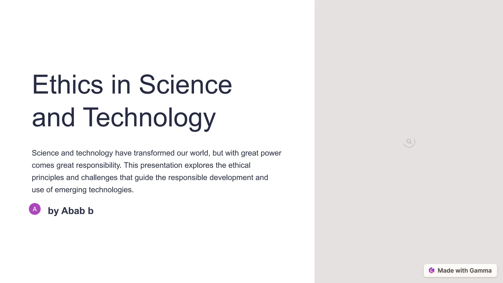 Impacts of Ethics and AI in the environment | PPTX