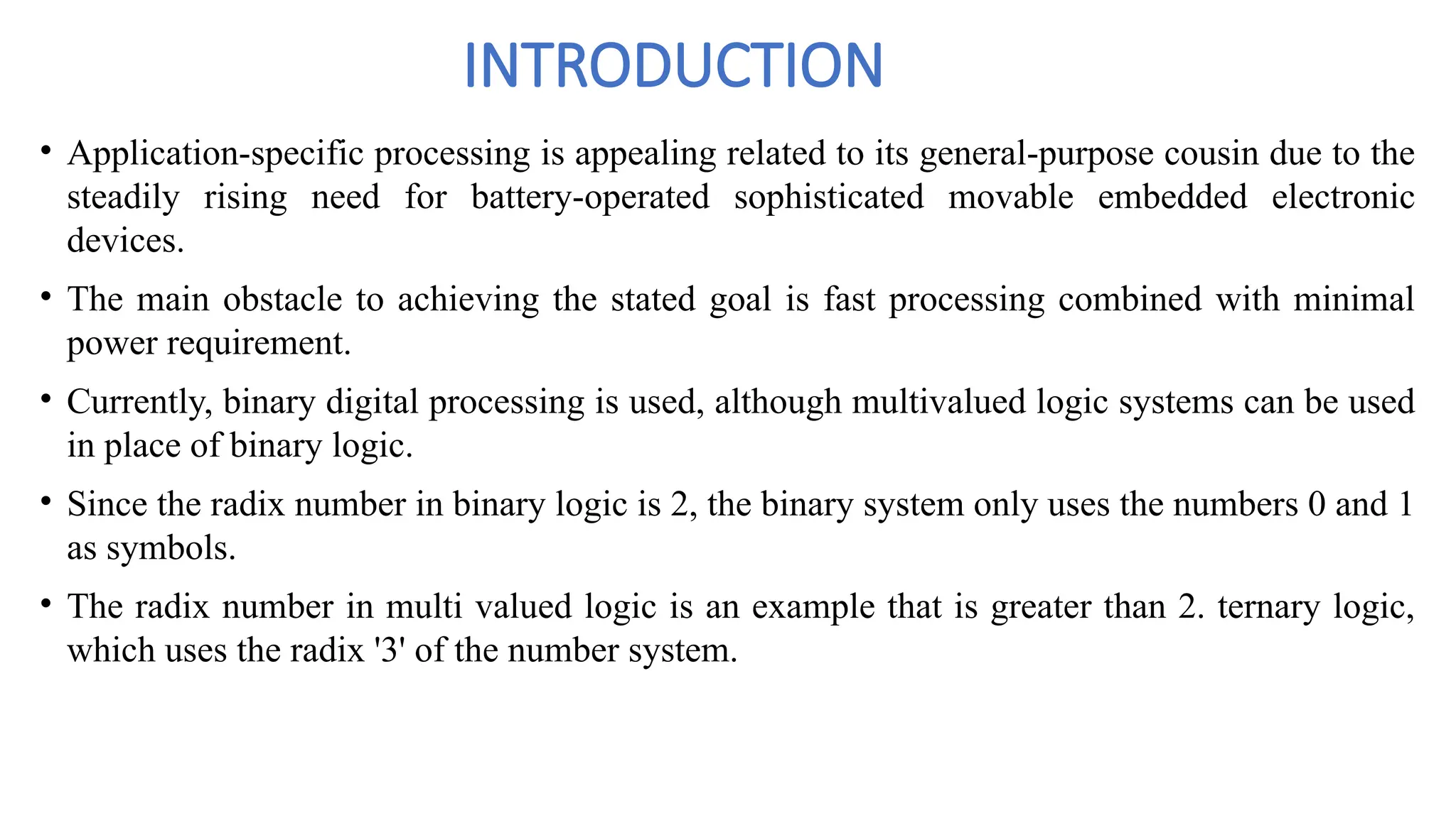 Ternary Logic Based Halfadder and full adder | PPTX
