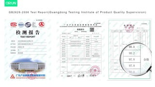 Arun KN95 Face Mask Product Introduction | PDF | First Aid | Injuries