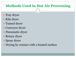 Food Processing Techniques | PPTX