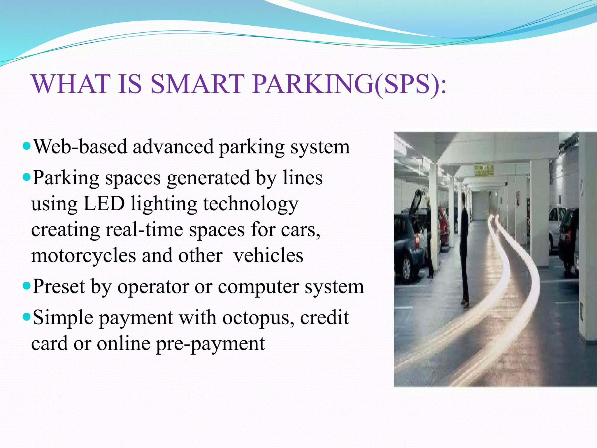 RESERVATION BASED PARKING SYSTEM USING SMS | PPT