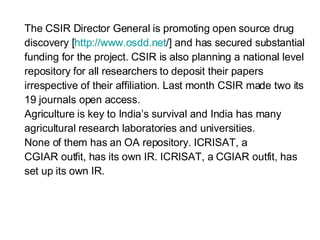 Berlin 6 Open Access Conference: Arun Arunachalam | PPT