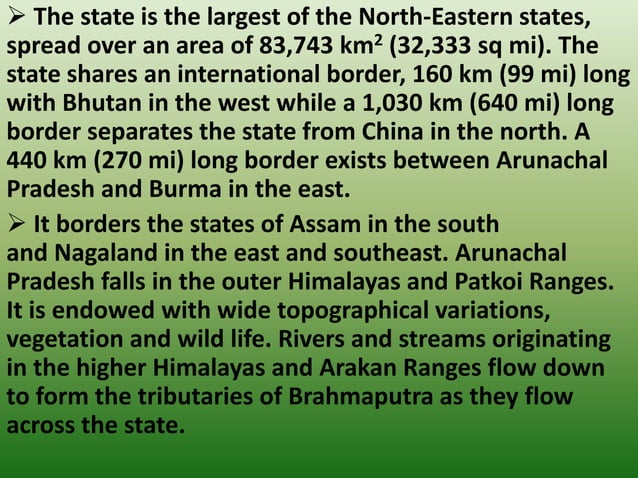 Arunachal Pradesh presentation for class 10th.pptx