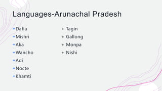 Information about the State of Arunachal Pradesh.pptx