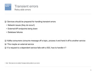 Kafka error handling patterns and best practices | Hemant Desale and ...
