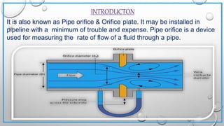 Orifice Meter | PPTX