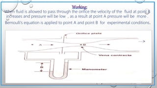 Orifice Meter | PPTX