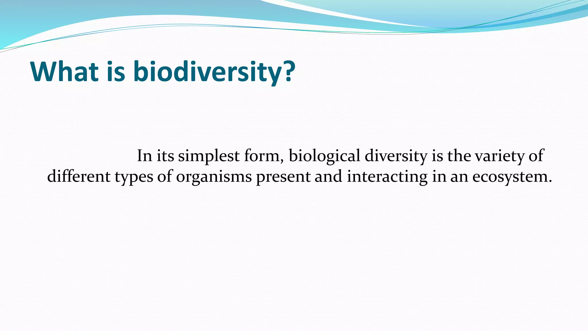 biodiversity indices | PPTX