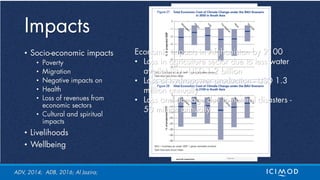 SWaRMA_IRBM_Module1_#6, Climate change impact on hydrological regime ...