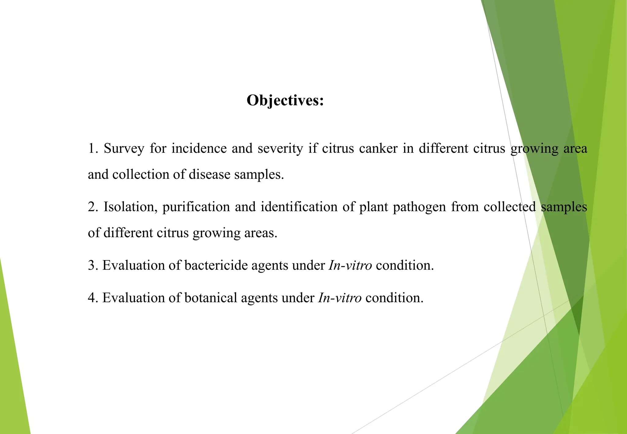 Virulence Analysis of Citrus canker caused by Xanthomonas axonopodis pv. citri in Madhya Pradesh ...