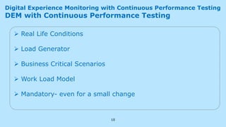 Arun Dutta: Digital Performance Monitoring | PDF