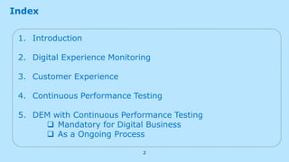 Arun Dutta: Digital Performance Monitoring | PDF