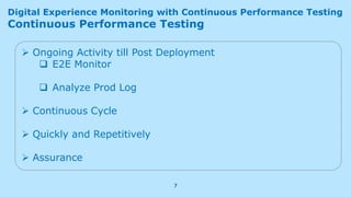 Arun Dutta: Digital Performance Monitoring | PDF