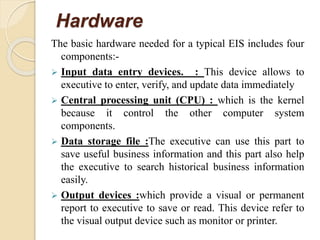 Executive Support System (ESS) | PPTX