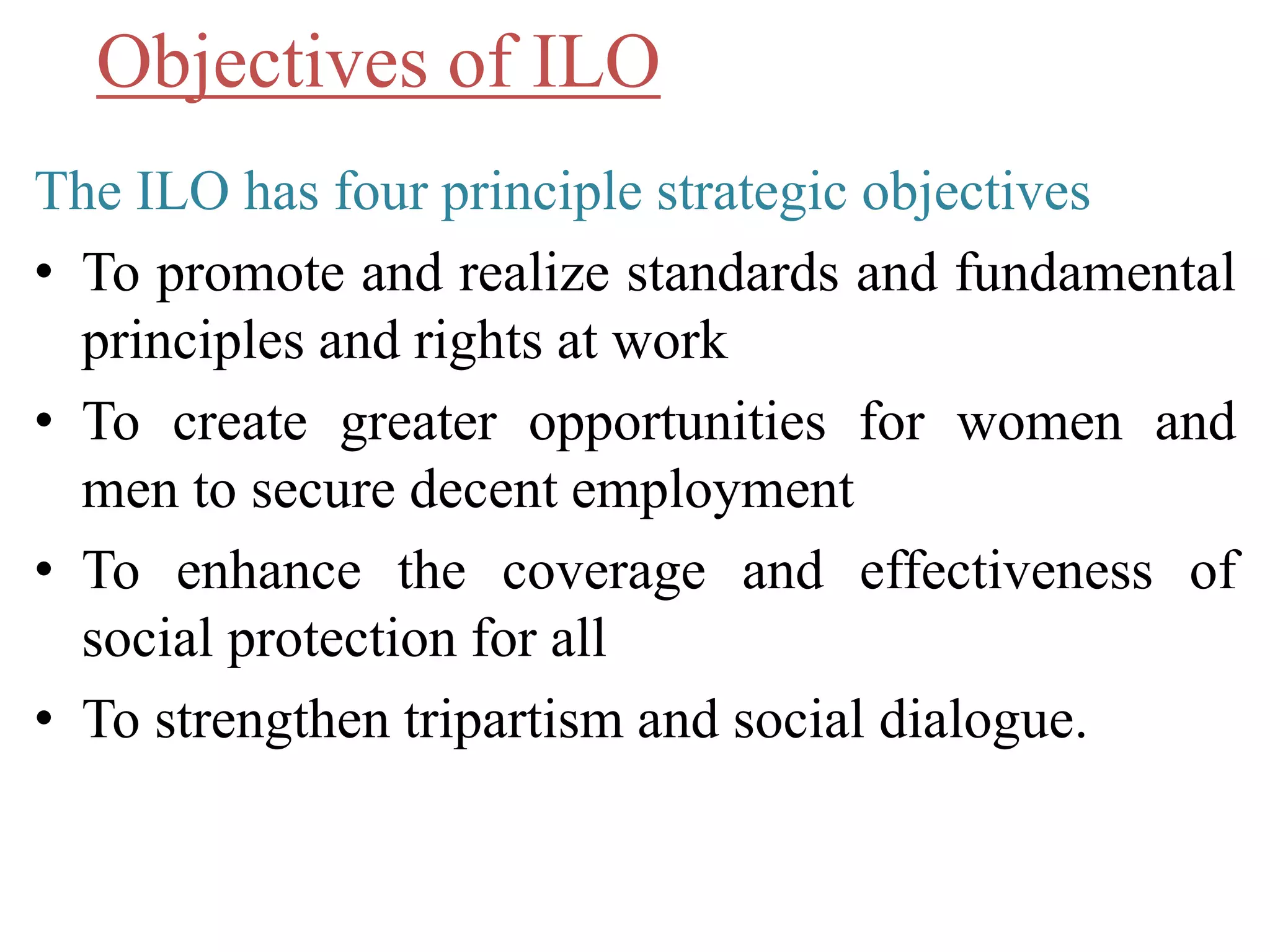 Arunima ll-role of ilo & ilc | PPTX | Business | Business and Finance