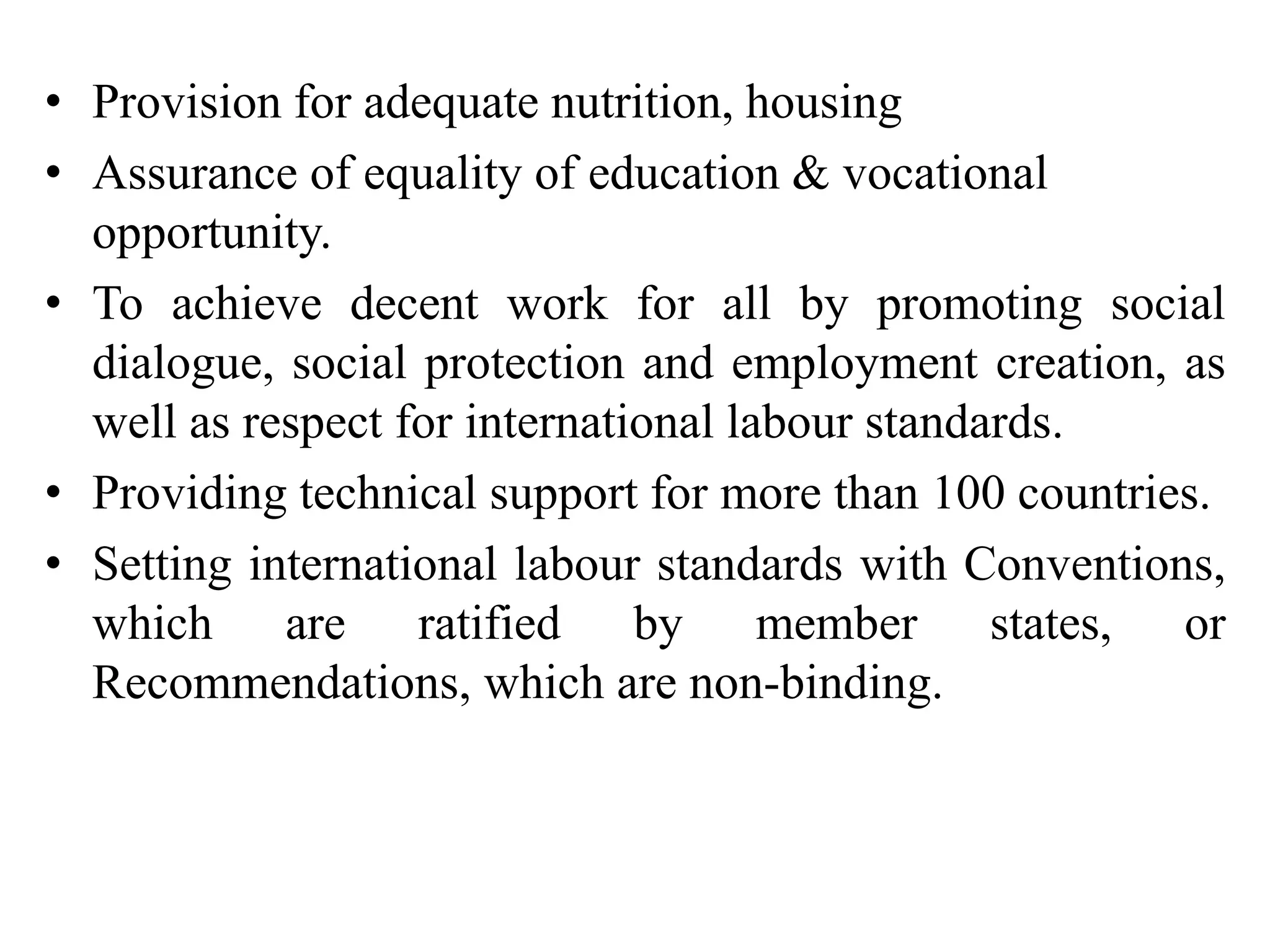 Arunima ll-role of ilo & ilc | PPTX | Business | Business and Finance