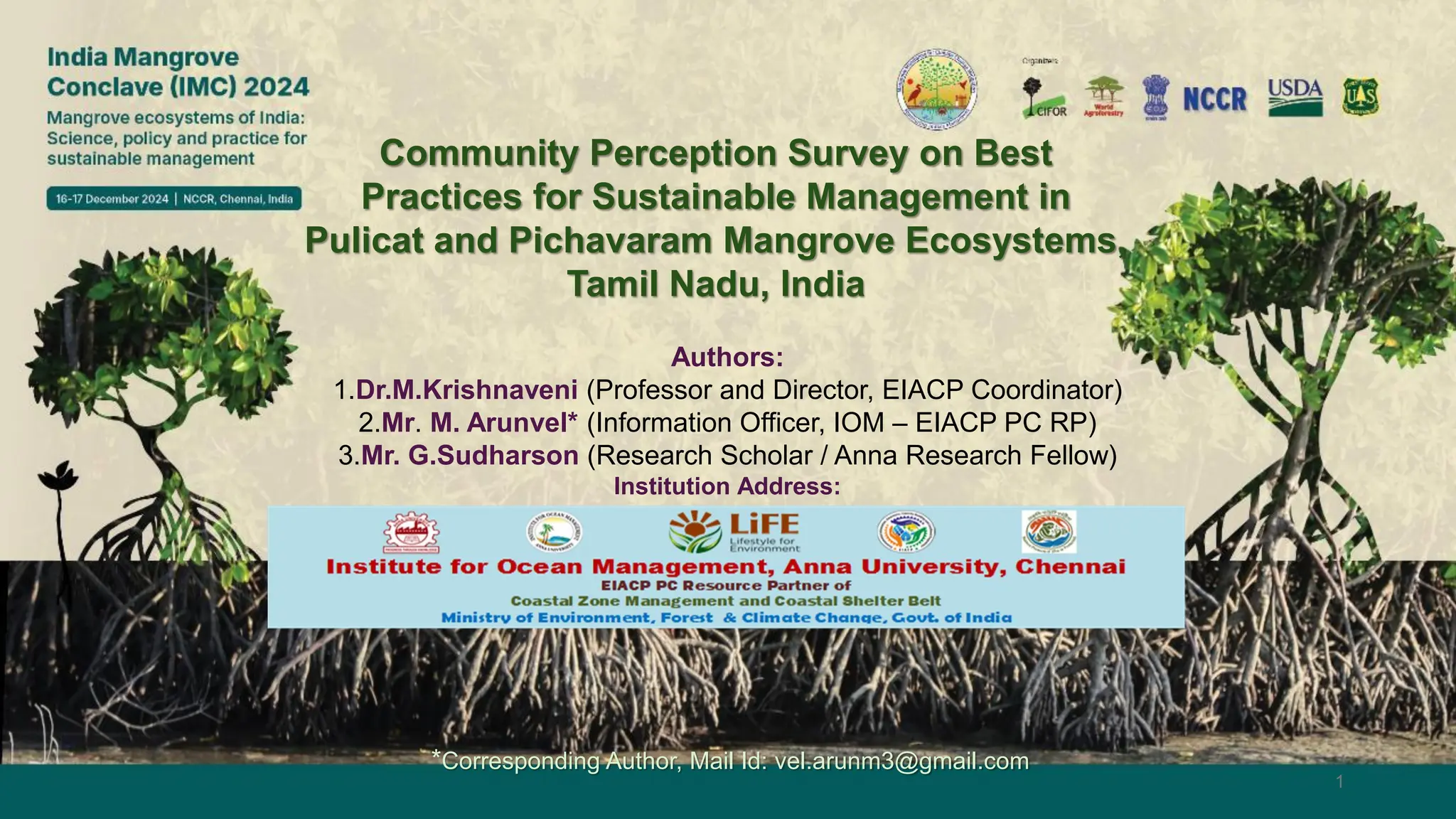 Community Perception Survey on Best Practices for Sustainable ...