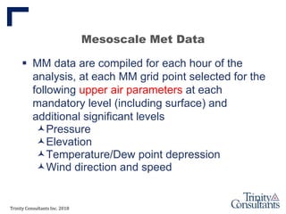 Prognostic Meteorological Models and Their Use in Dispersion Modelling ...