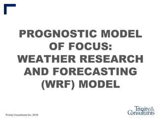 Prognostic Meteorological Models and Their Use in Dispersion Modelling ...