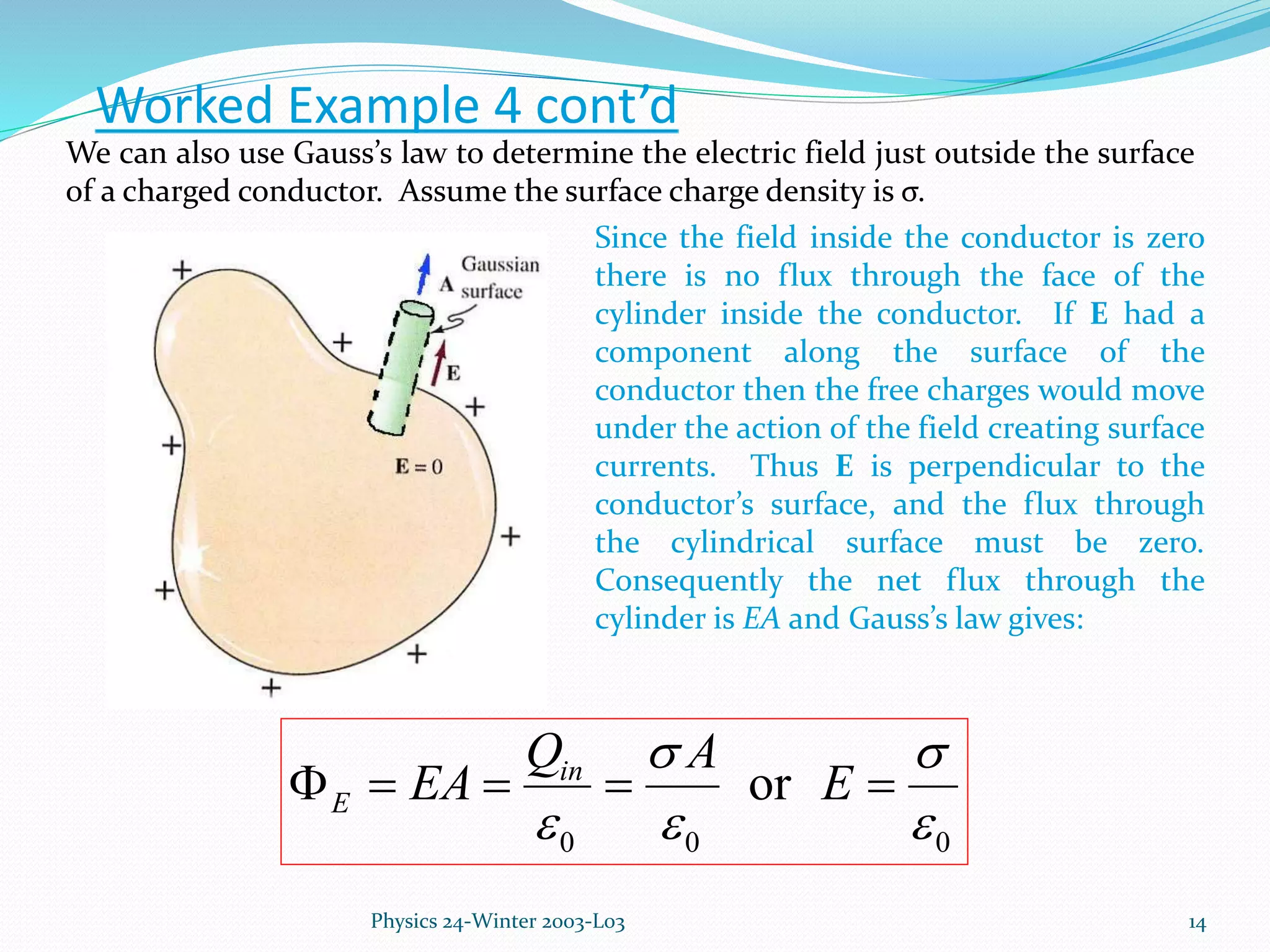 gauss law and application Arun kumar | PPTX
