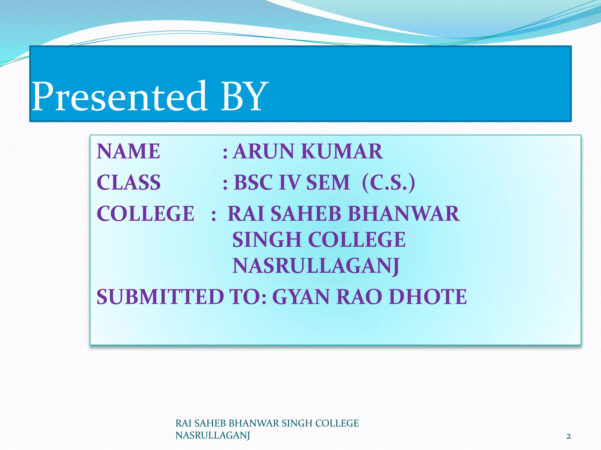 gauss law and application Arun kumar | PPTX