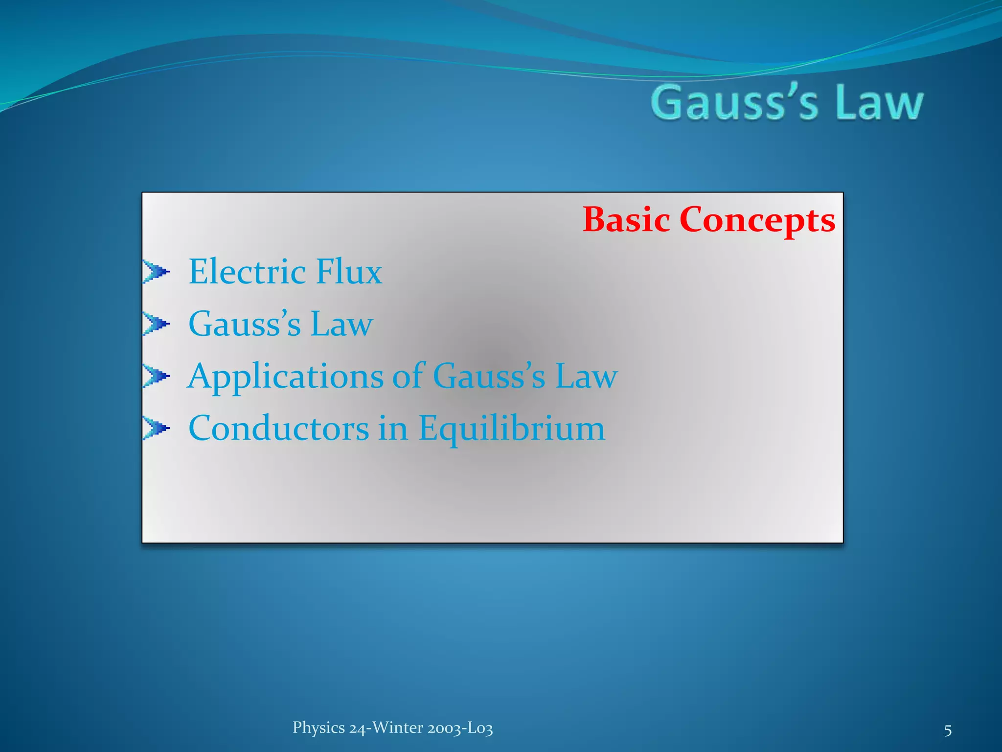 gauss law and application Arun kumar | PPTX | Physics | Science