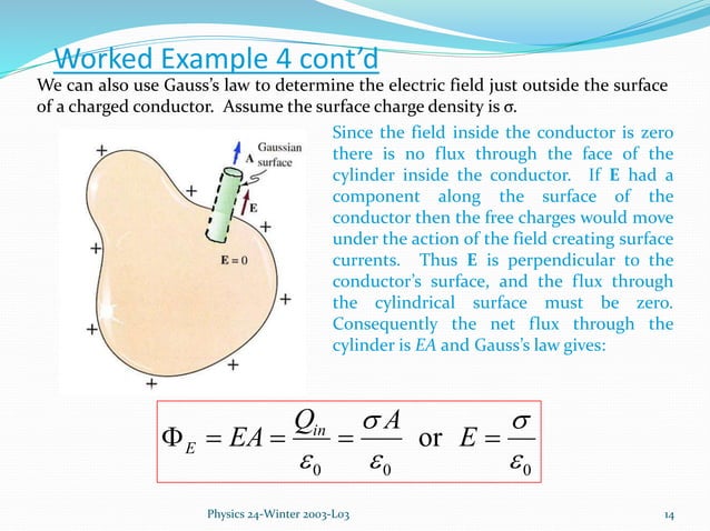 gauss law and application Arun kumar | PPTX | Physics | Science