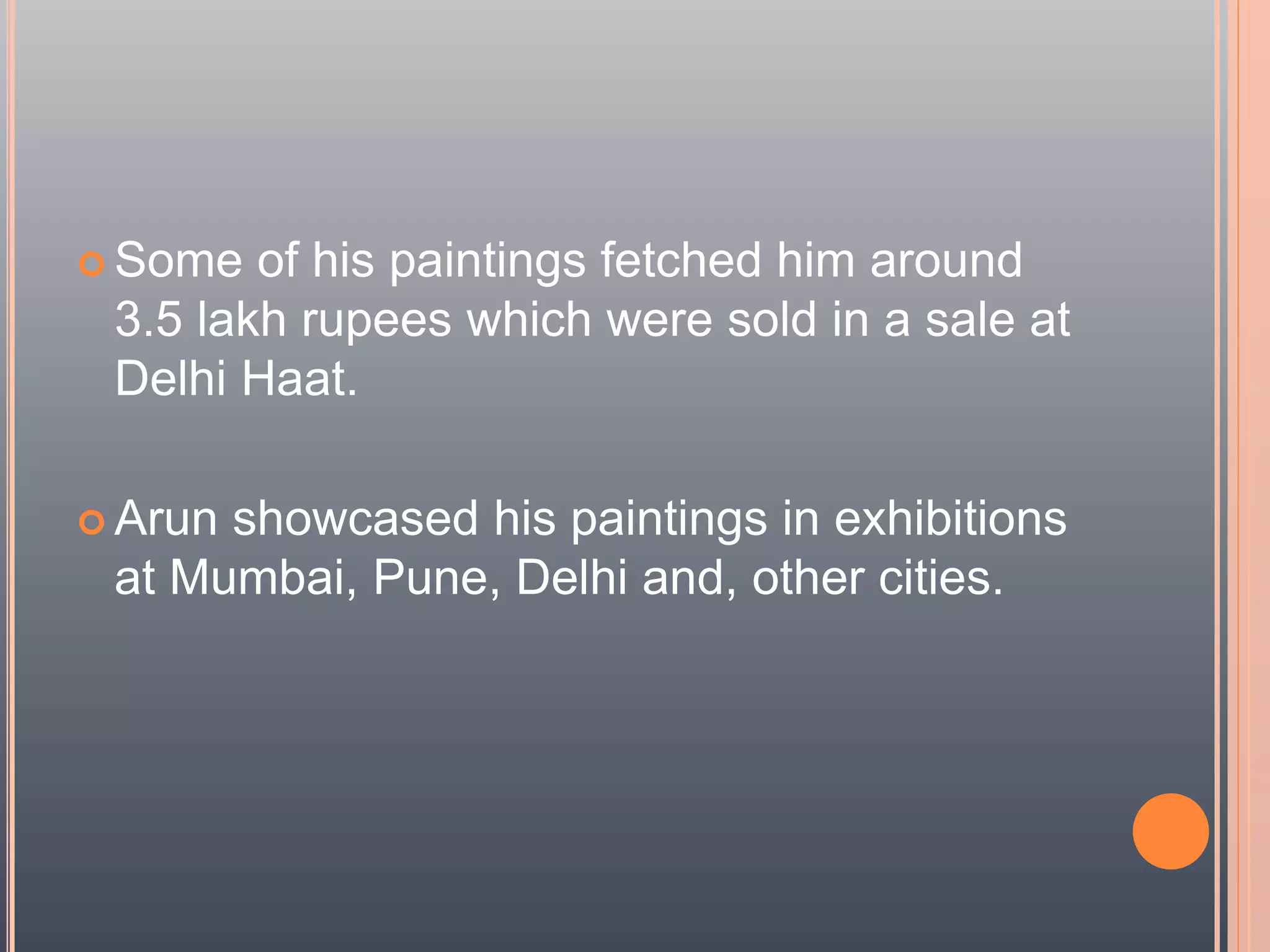 Arun kumar bajaj: Inspiring story of A Sewing Machine Artist! | PPTX