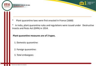 PLANT DISEASE MANAGEMENT PRINCIPLES AND ITS IMPORTANCE | PPTX