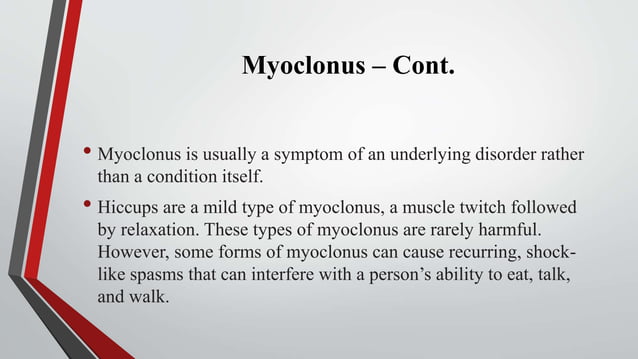 Middle Ear Myoclonus(MEM) | PPTX | Ear, Nose and Throat Conditions ...