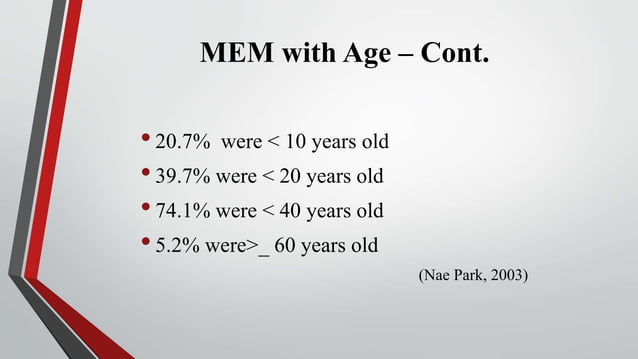 Middle Ear Myoclonus(MEM) | PPTX | Ear, Nose and Throat Conditions ...