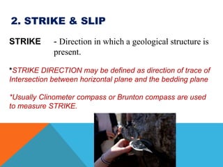 Structural Geology elements | PPTX