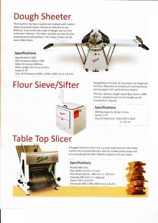Arun Rega Bakery Machineries (Pvt) Limited, Coimbatore, Bakery Mixer ...