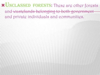 forest and wildlife resources | PPTX