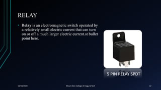 SMART ANTI THEFT SYSTEM FOR VECHILE SECURITY USING GSM | PPTX