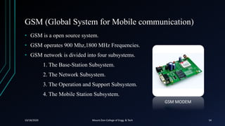 SMART ANTI THEFT SYSTEM FOR VECHILE SECURITY USING GSM | PPTX