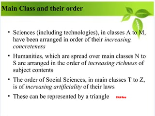 MAPPING OF KNOWLEDGE IN COLON CLASSIFICATION | PPT
