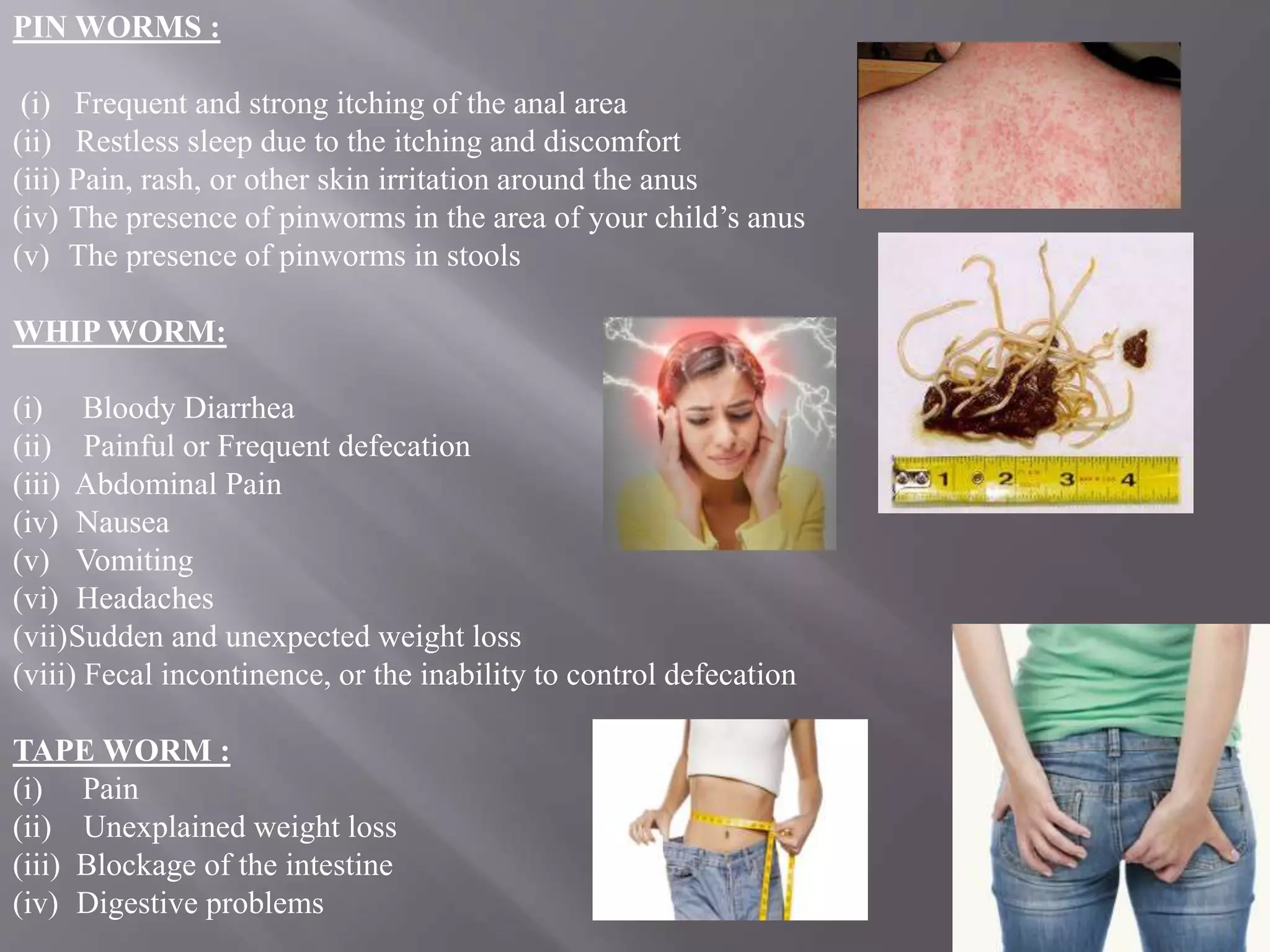 Worm infestation | PPTX