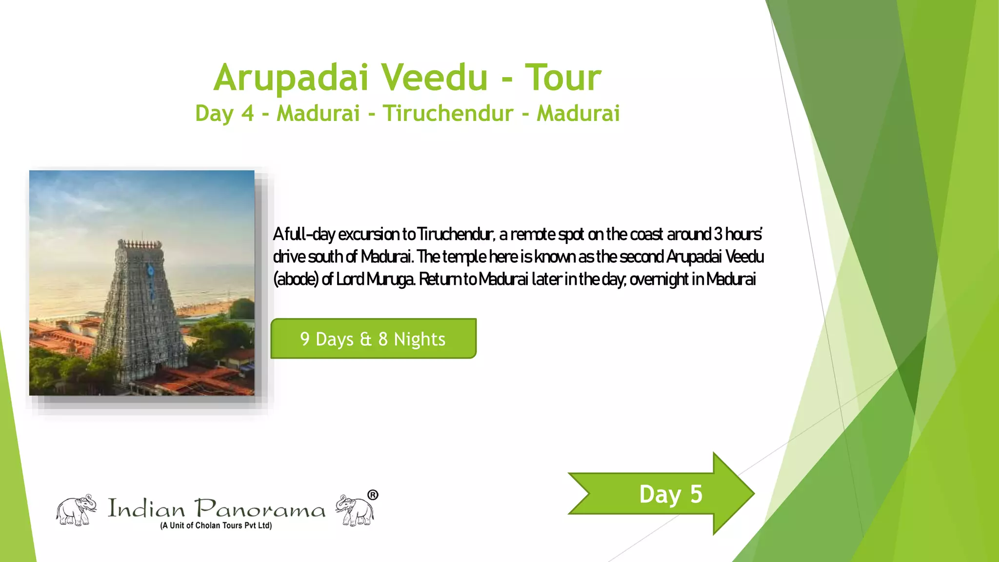 Arupadai Veedu Tour | PPTX