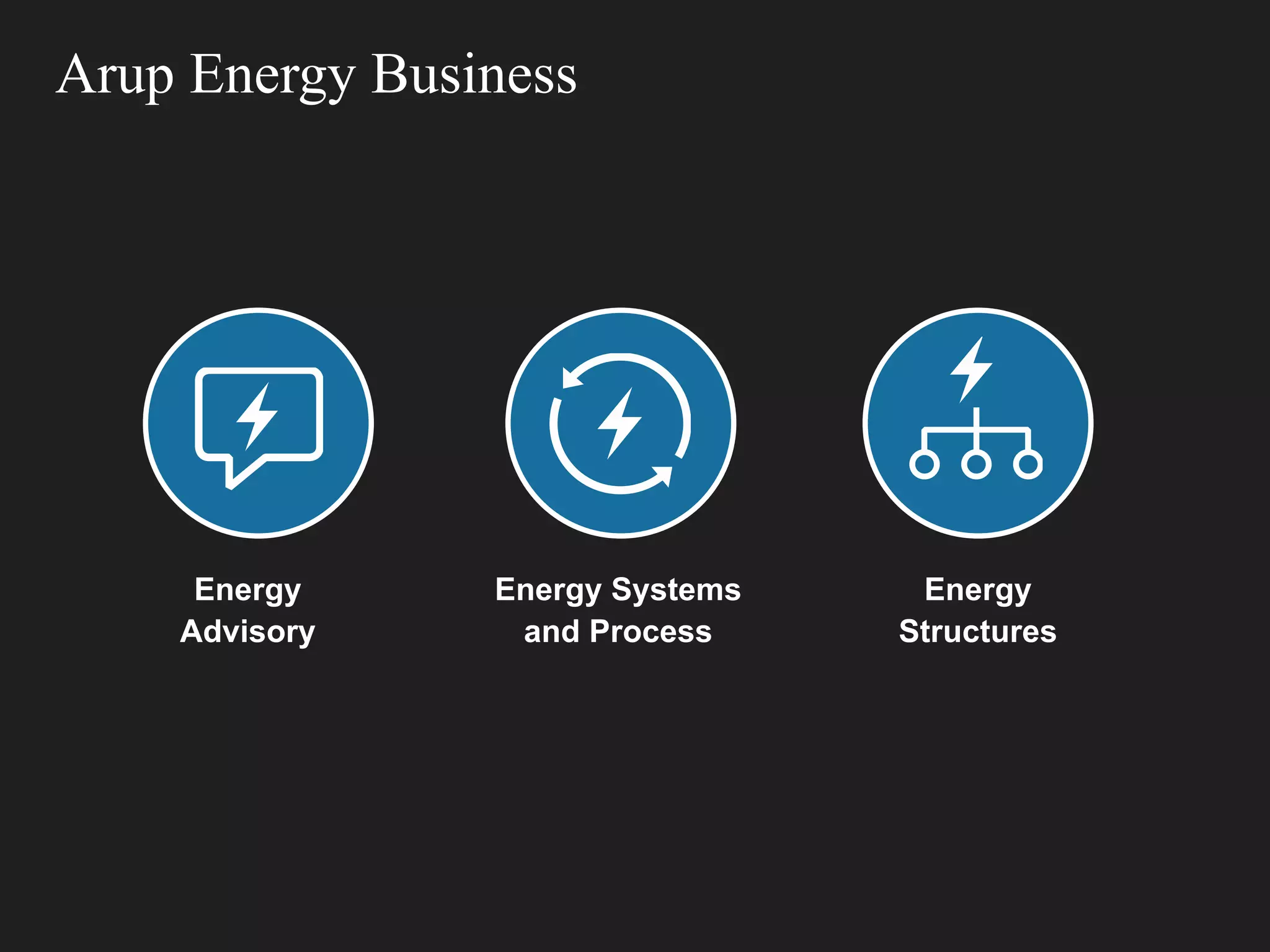 Arup low carbon energy structures 60 sec | PPT