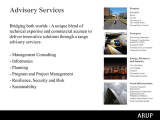 Arup Management Consulting Overview | PPTX
