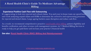A Rural Health Clinic’s Guide To Medicare Advantage Billing.pptx