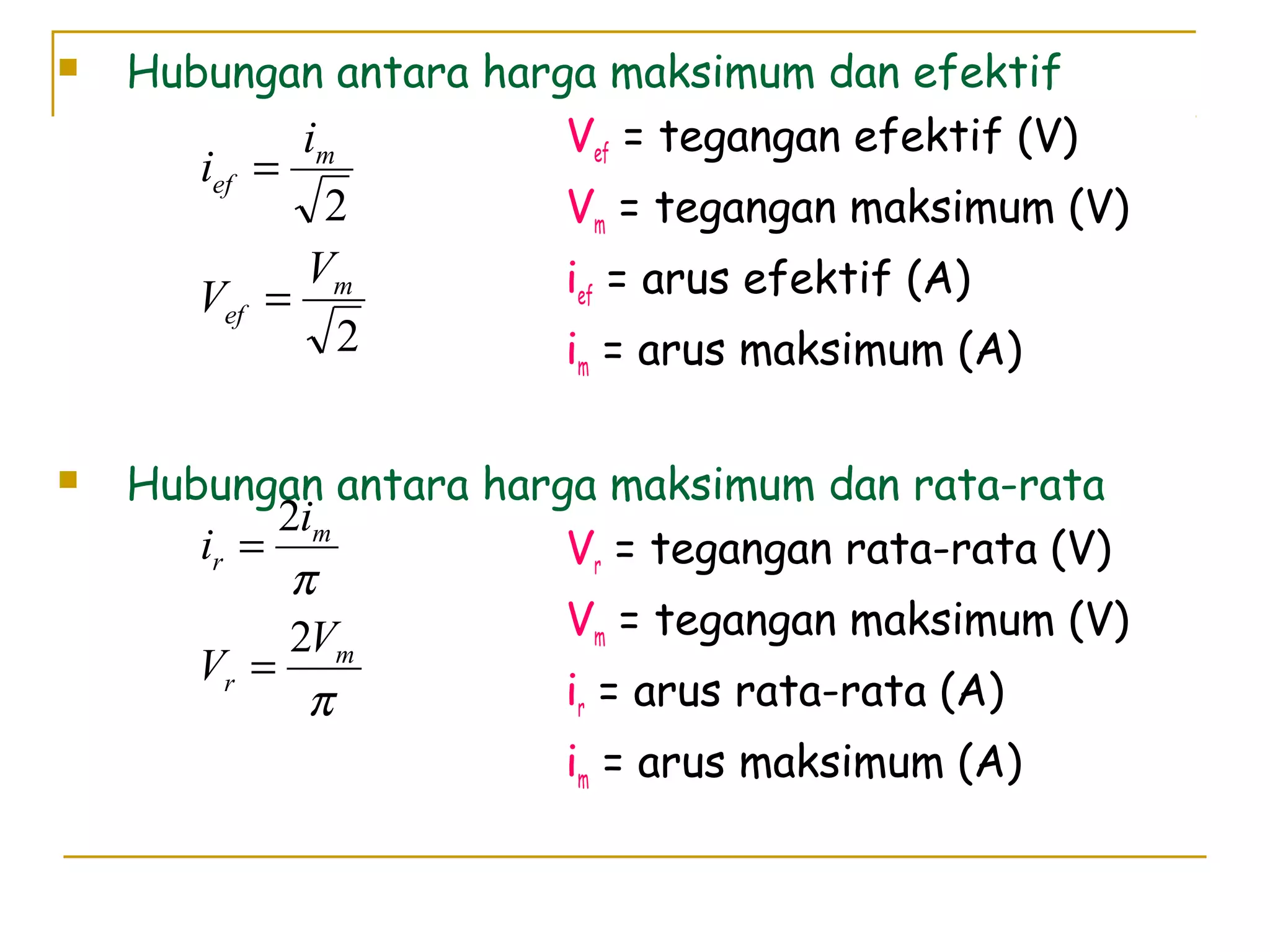 Arus bolak-balik | PPT