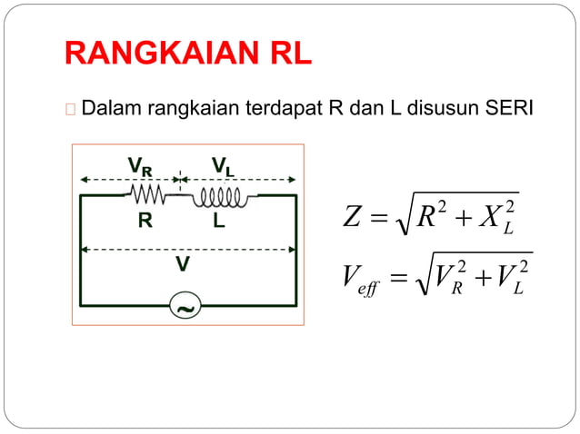 Arus dan tegangan AC ( Rangkaian RLC ) | PPTX
