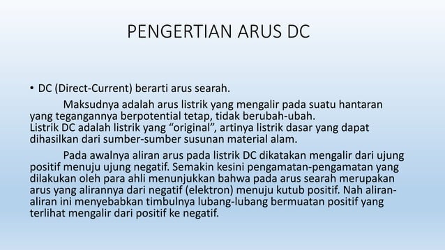Arus dc pada laptop | PPT