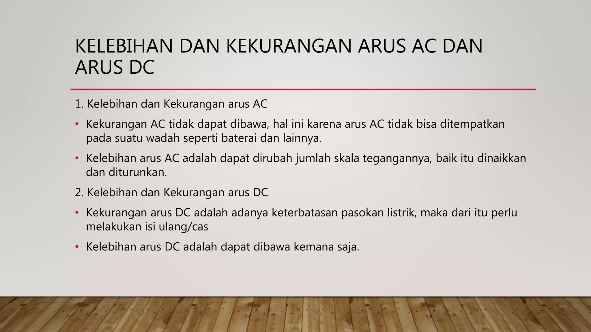 Mengapa Komputer Membutuhkan Arus DC | PPTX